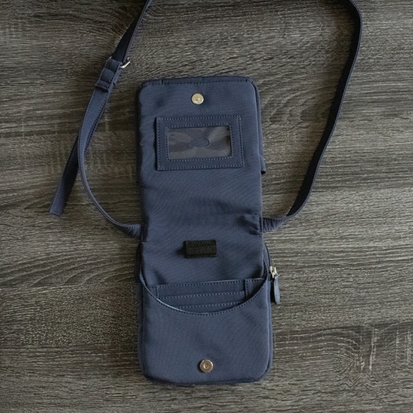 TravelSmith | Bags | Blue Travelsmith Crossbody Bag | Poshmark